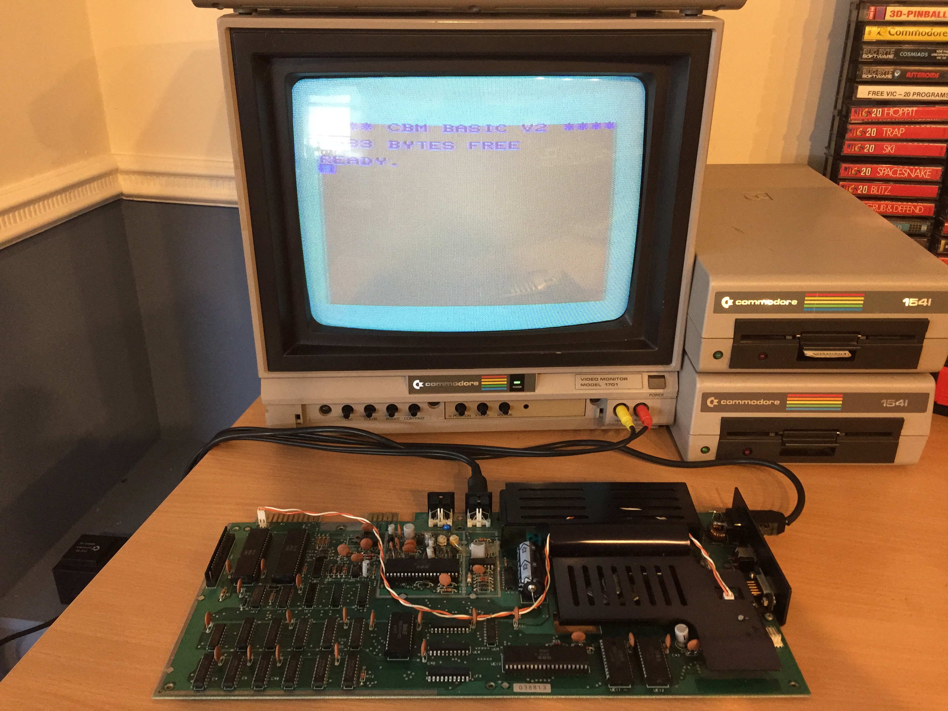 Commodore VIC-20 (2-Prong) Board Repairs – Adam's Vintage Computer ...