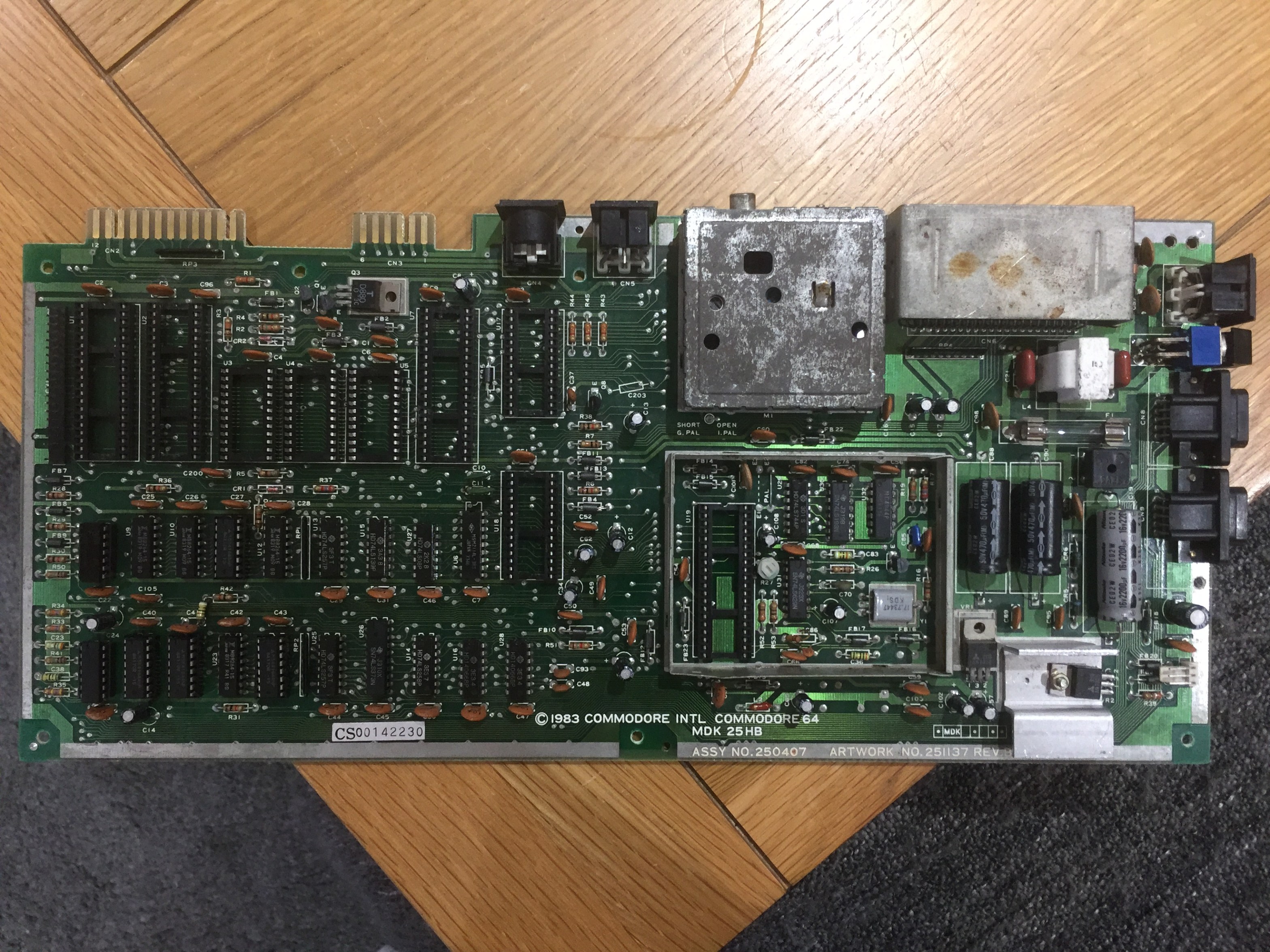 Commodore 64 (ASSY 250407) Board Repairs – Adam's Vintage Computer ...