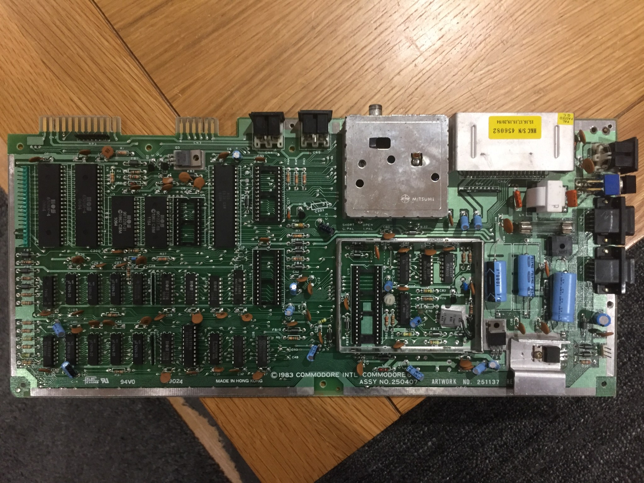 Commodore 64 (ASSY 250407) Board Repairs – Adam's Vintage Computer ...