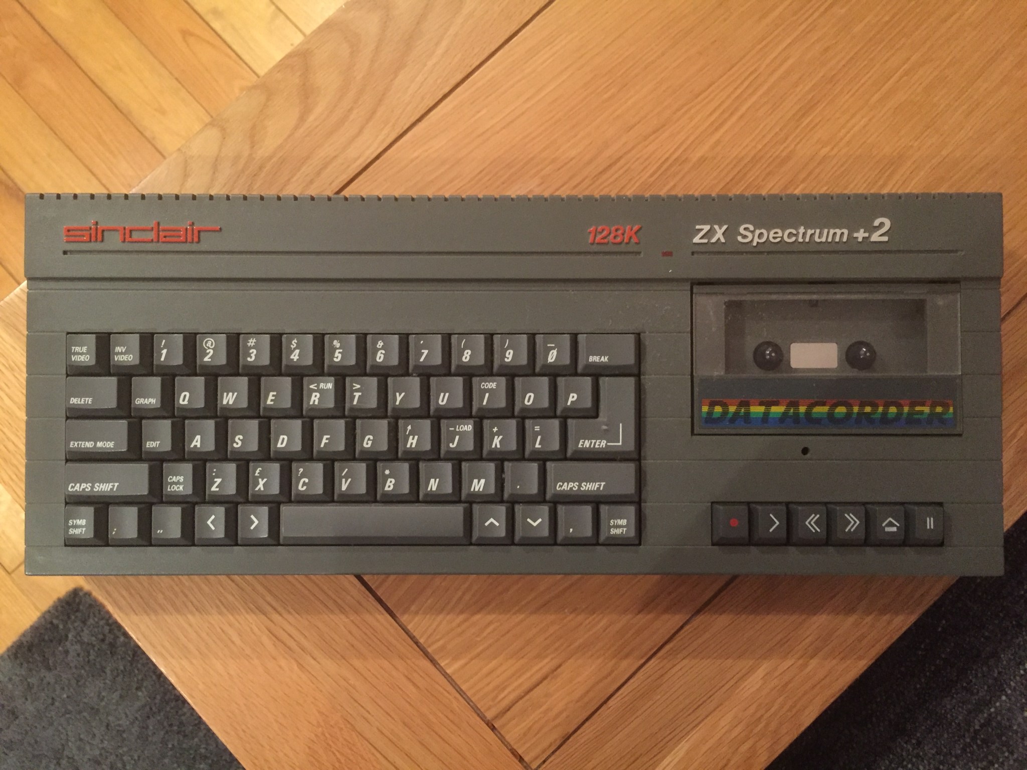 Sinclair ZX Spectrum 128k+2 (Grey) Restoration – Adam's Vintage ...