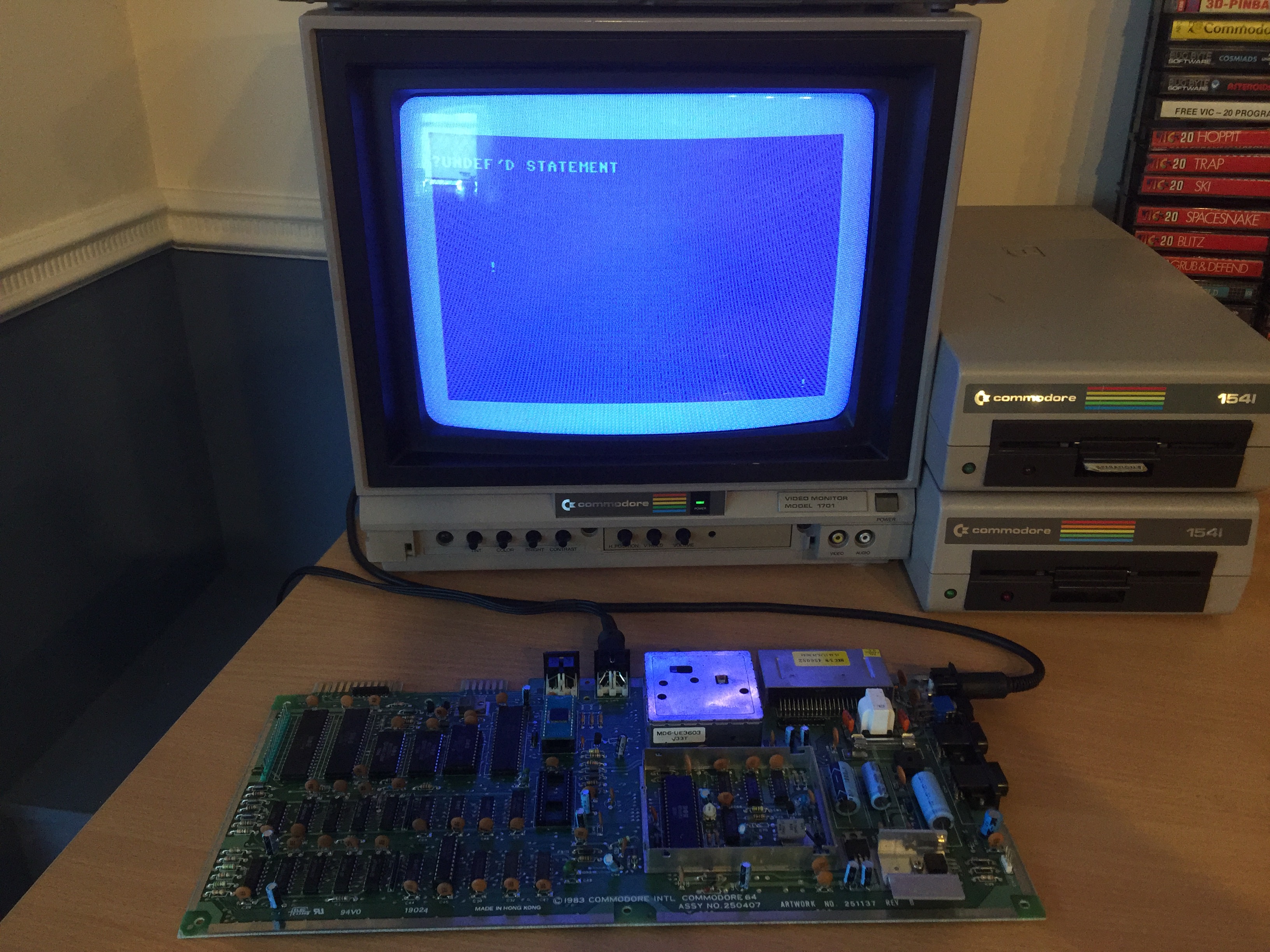 Commodore 64 (ASSY 250407) Board Repairs – Adam's Vintage Computer ...