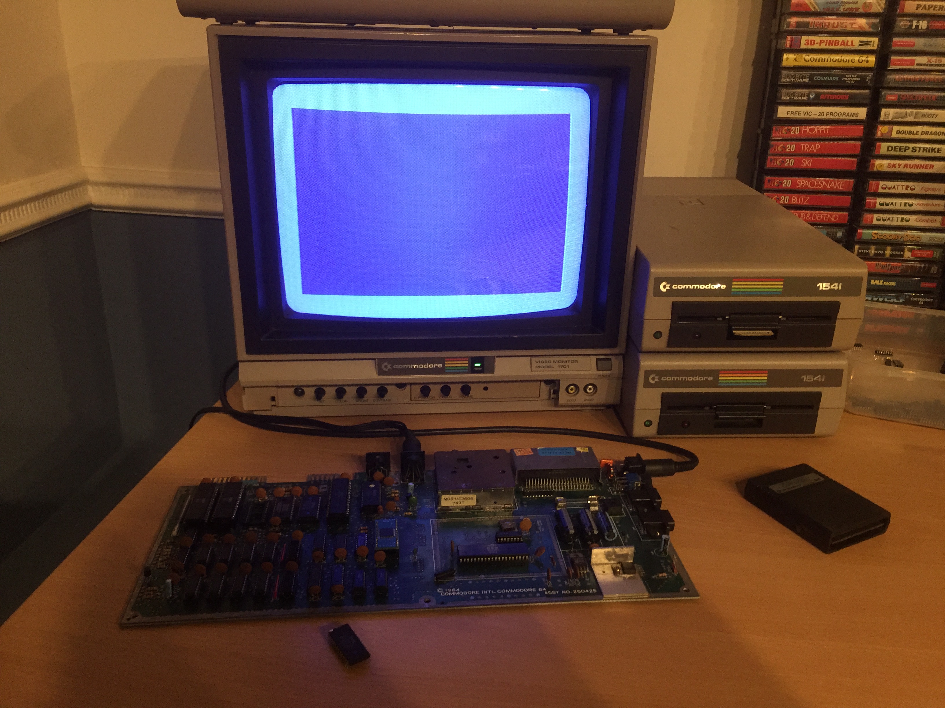 Commodore 64 (ASSY 250425) Board Repairs – Adam's Vintage Computer ...