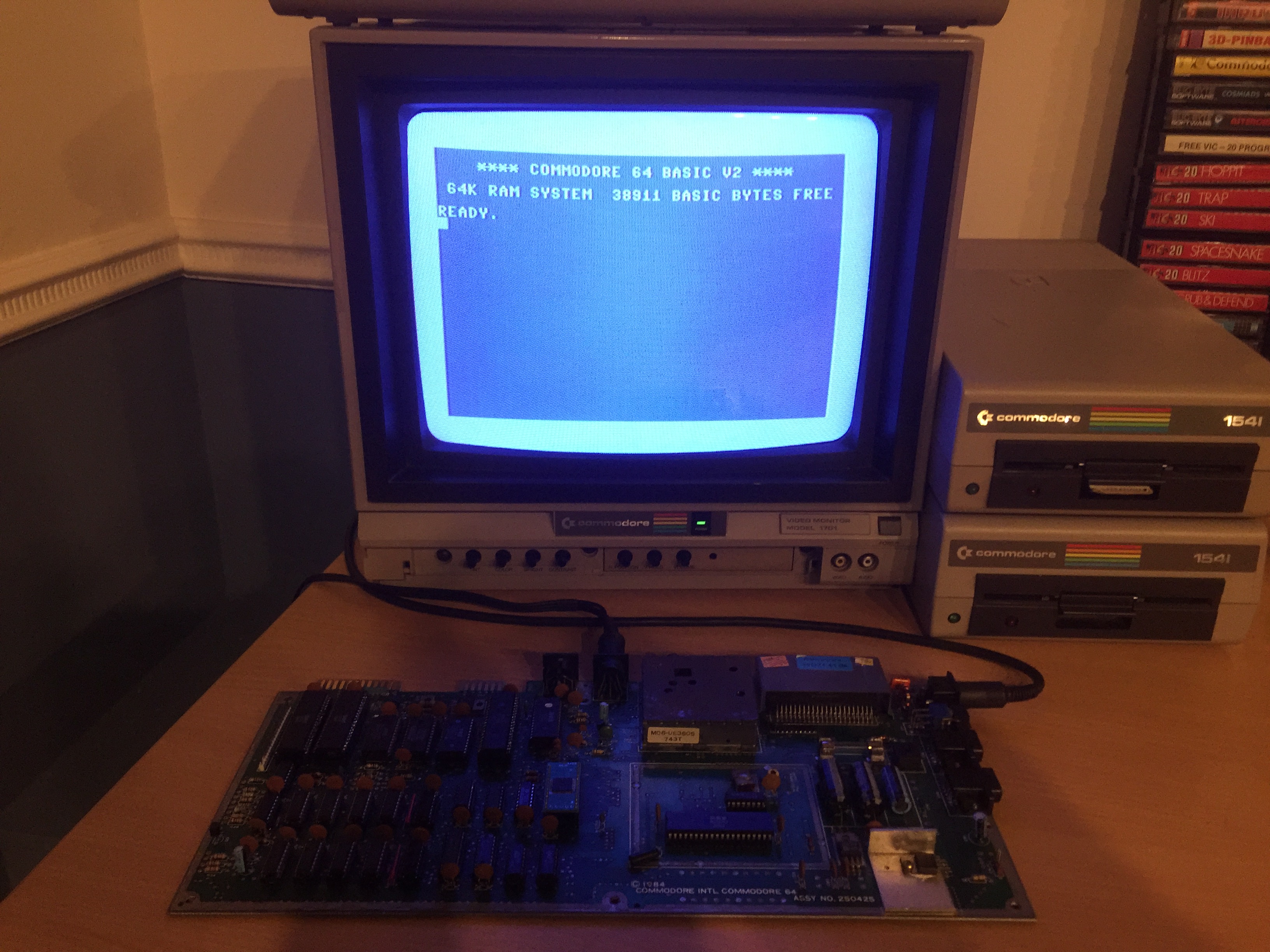 Commodore 64 (ASSY 250425) Board Repairs – Adam's Vintage Computer ...
