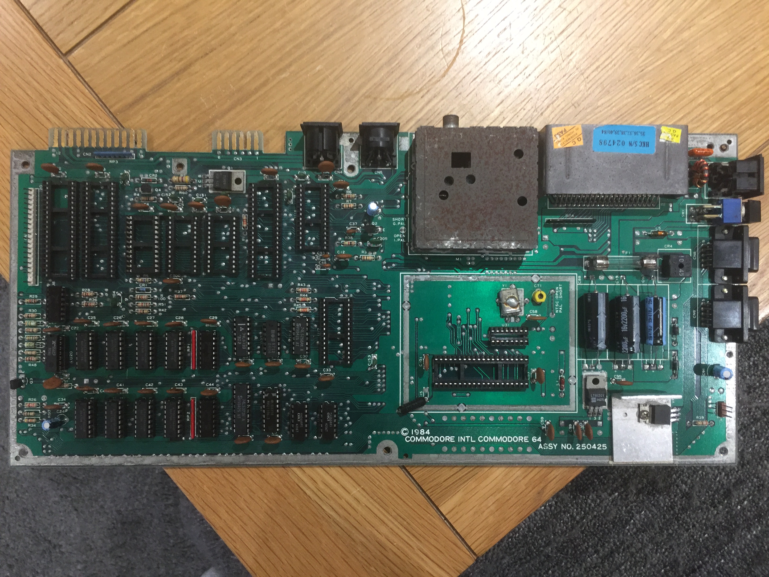 Commodore 64 (ASSY 250425) Board Repairs – Adam's Vintage Computer ...