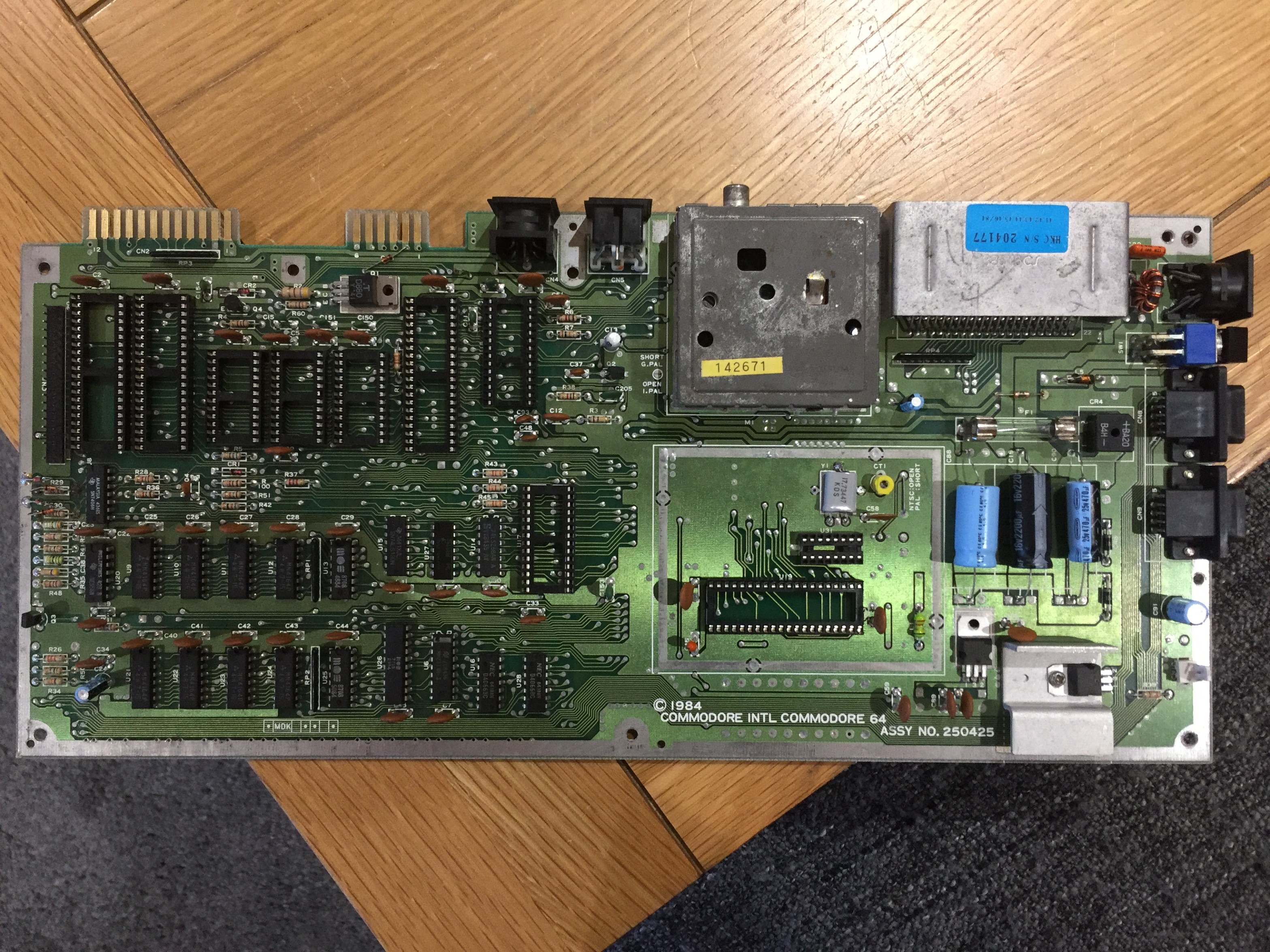 Commodore 64 (ASSY 250425) Board Repairs – Adam's Vintage Computer ...