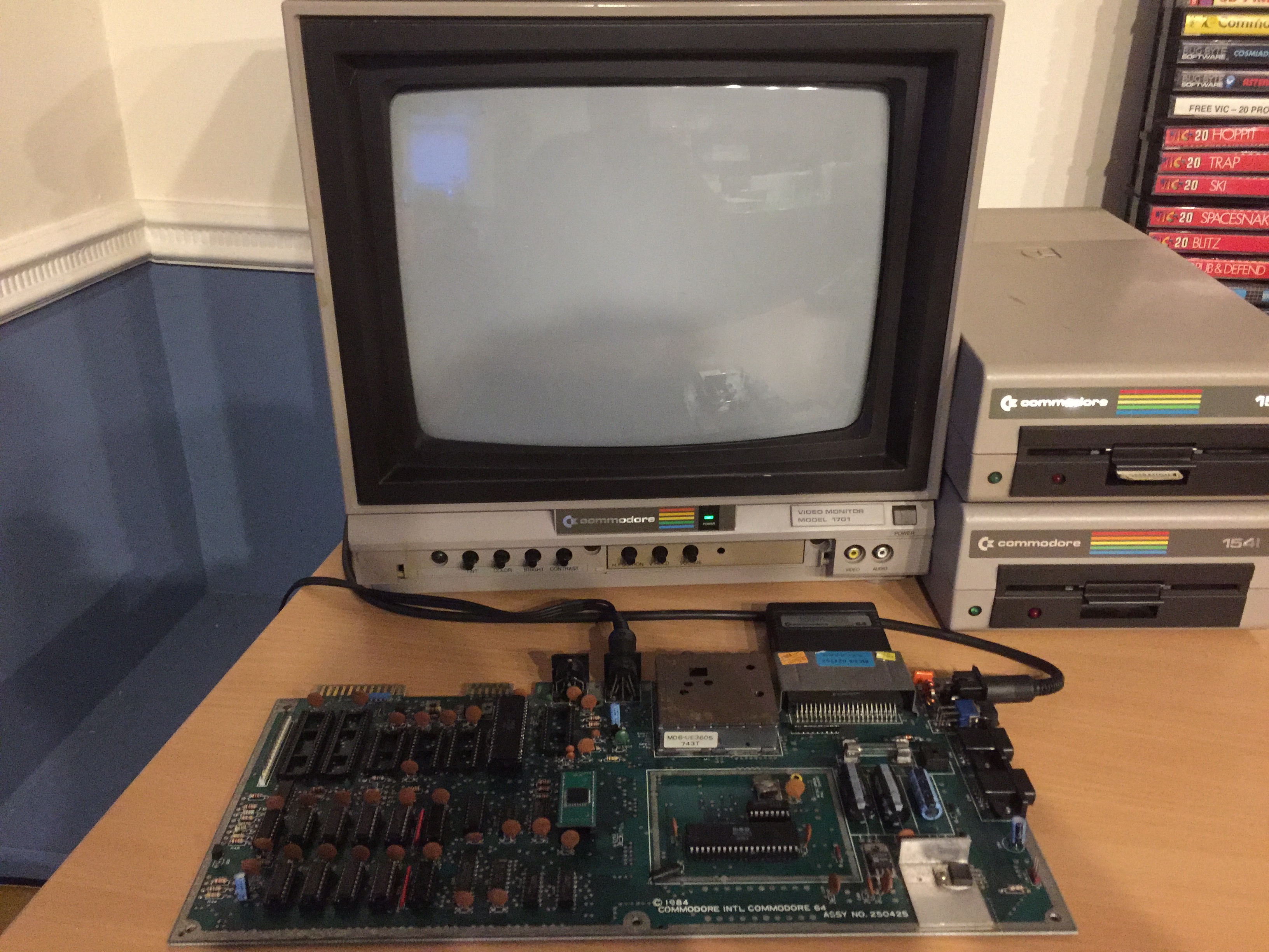 Commodore 64 (ASSY 250425) Board Repairs – Adam's Vintage Computer ...
