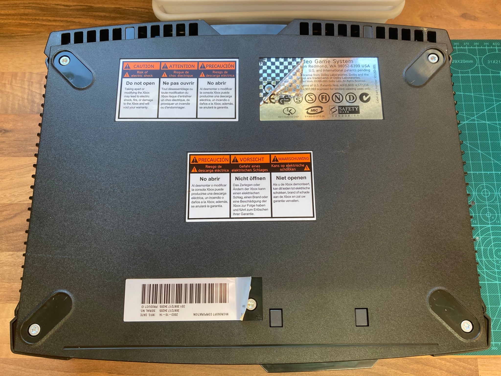 Microsoft Xbox (Original) Repair & Restoration – Adam's Vintage ...