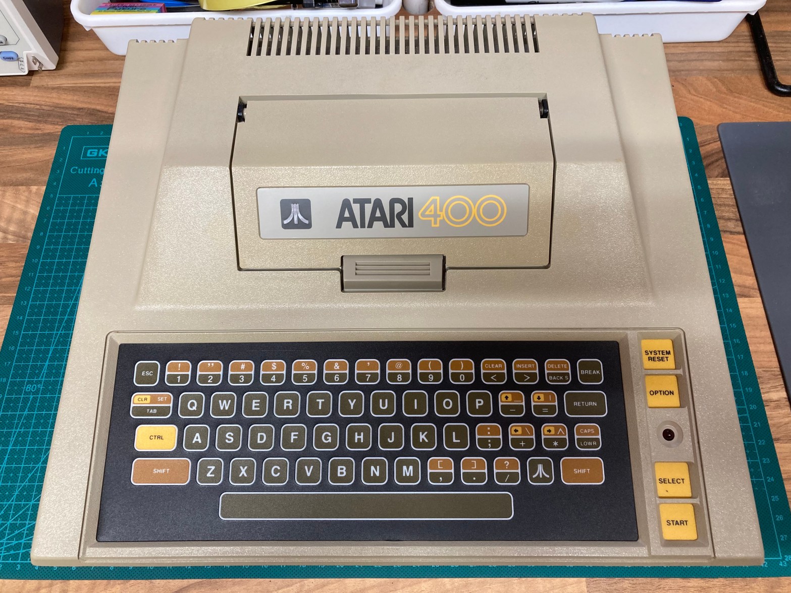 1982 Atari 400 Repair & Restoration – Adam's Vintage Computer Restorations