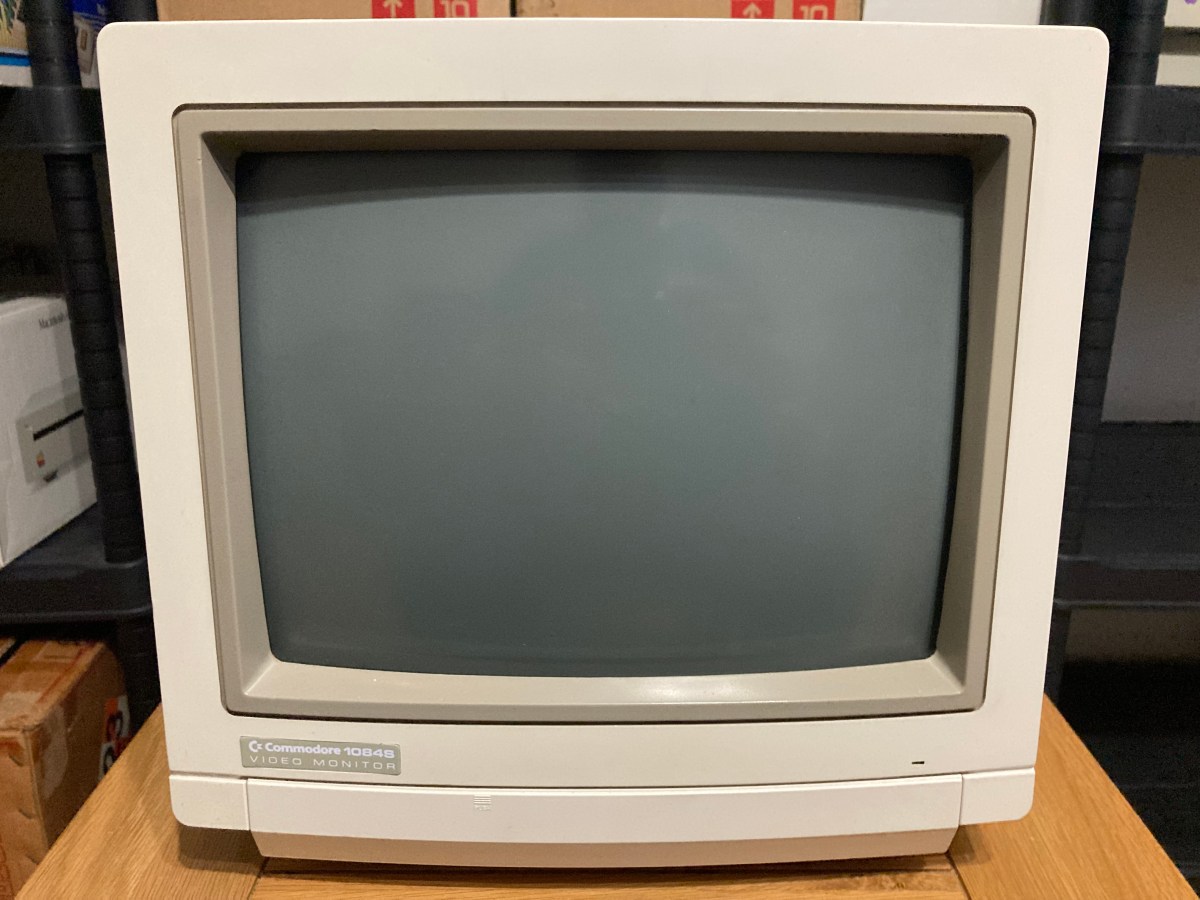 Commodore 1084S CRT Monitor Restoration – Adam's Vintage Computer ...