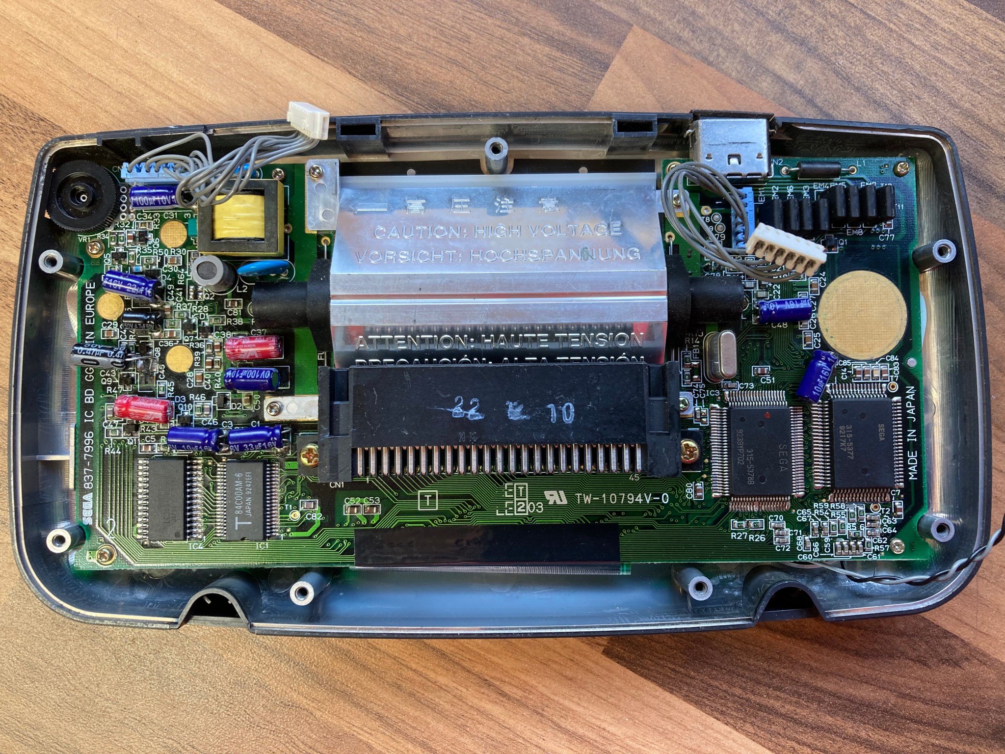 1992 SEGA Game Gear Repair, Restoration, & Modification – Adam's ...