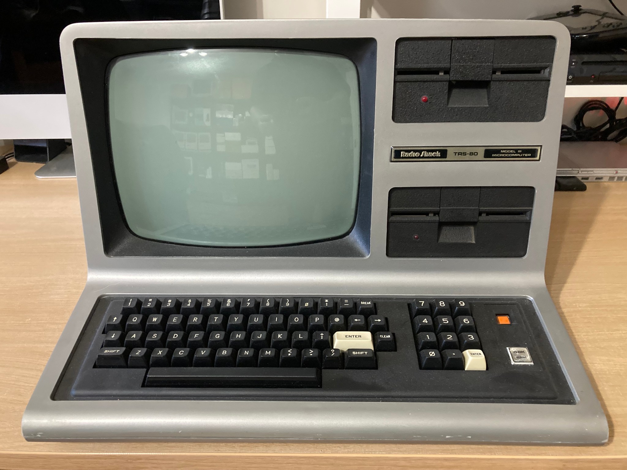 1981 Tandy Radio Shack TRS-80 Model III Repair – Adam's Vintage ...