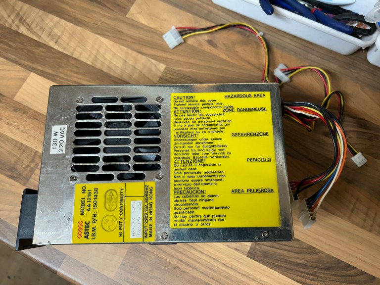 1983 IBM PC 5160 (XT) Power Supply Rebuild & Modifications – Adam's ...